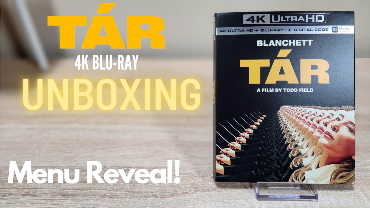TAR 4K Blu-Ray - Unboxing / Menu Reveal - YouTube
