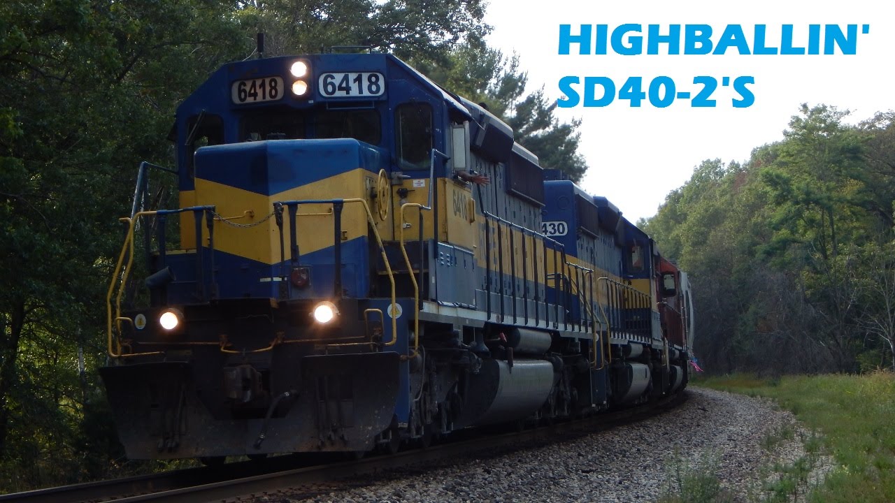 Highballin' RCPE SD40-2's - YouTube