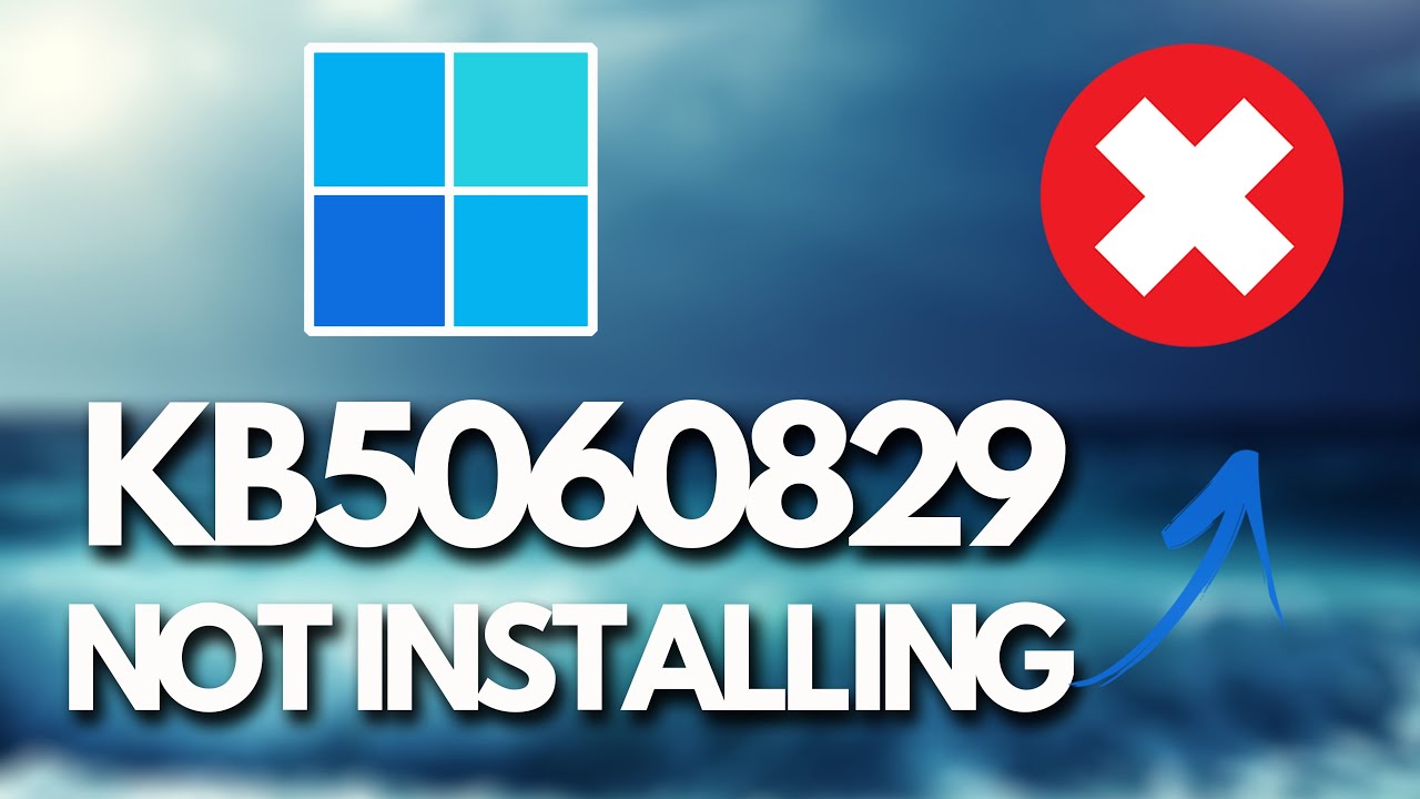 KB5060829 Update Not Installing On Windows 11 Version 24H2 FIX - YouTube