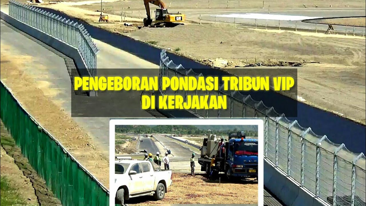 PENGEBORAN PONDASI TRIBUN VIP AKAN DI MULAI - YouTube