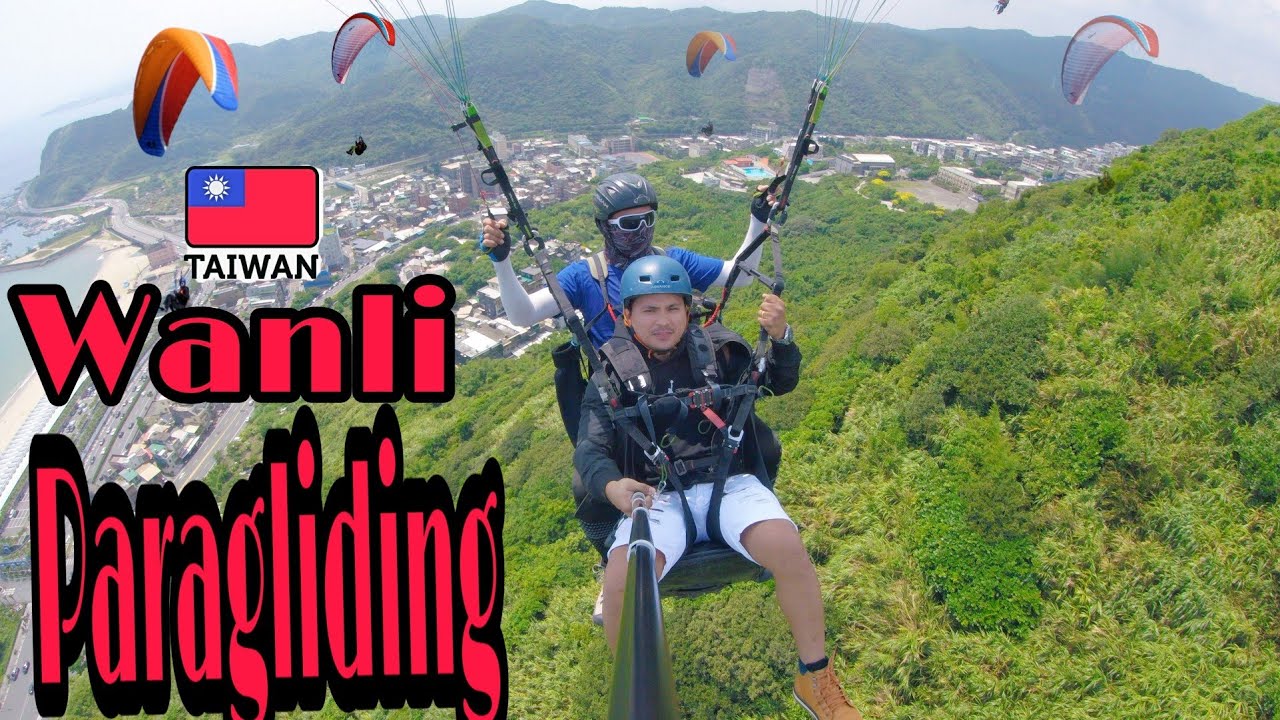 PARAGLIDING WANLI NEW TAIPEI CITY - YouTube