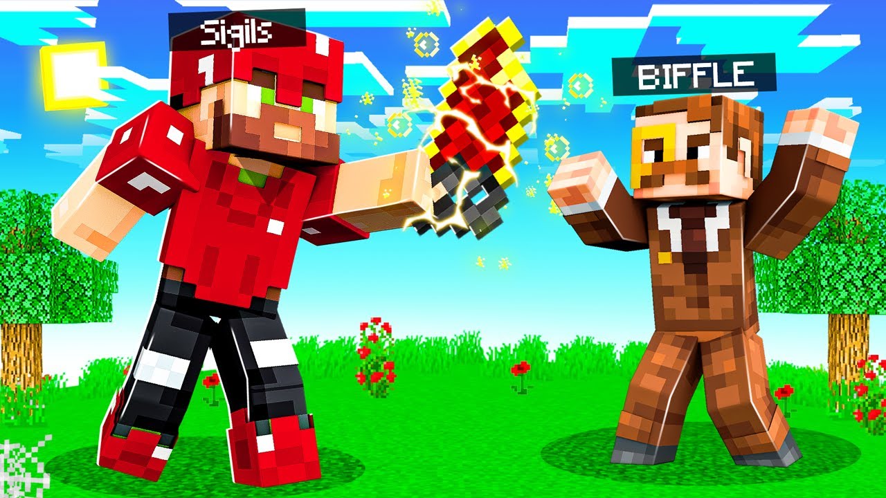 USING the *OP* RED KATAR in Minecraft - YouTube