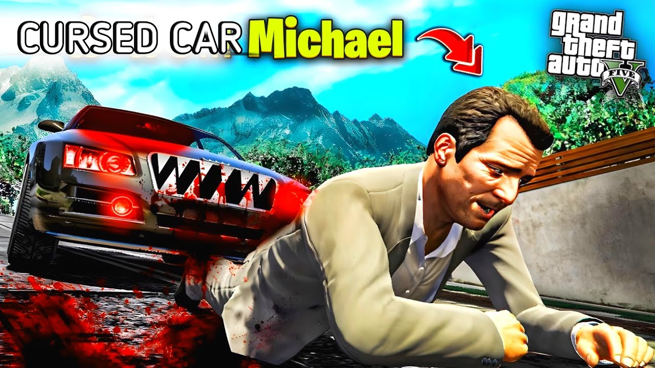 Franklin Troubled By The Cursed Car In Gta 5 Mods - YouTube
