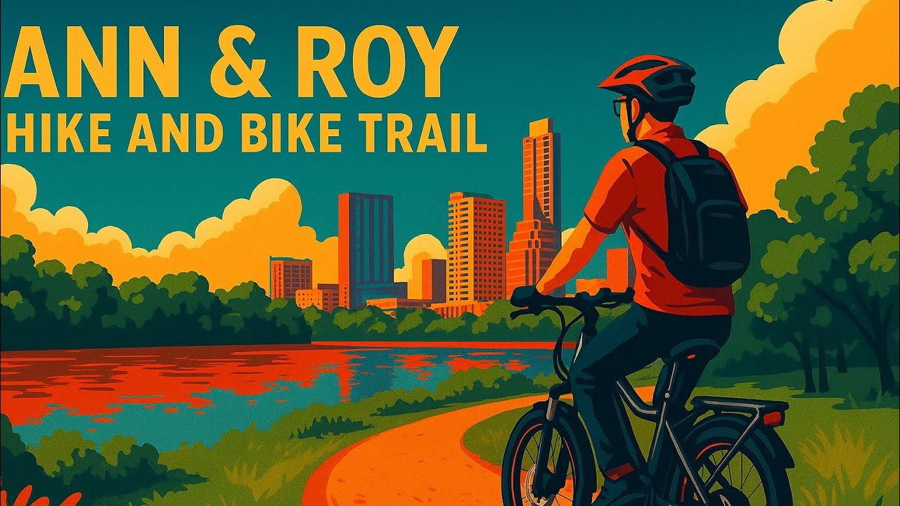 Ann & Roy Butler Hike & Bike Trail-Lady Bird Lake - E Bike Ride on ...