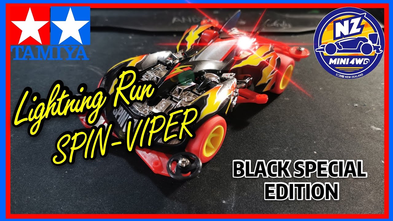 迷你四驱车系列：spin viper black Special edition - YouTube