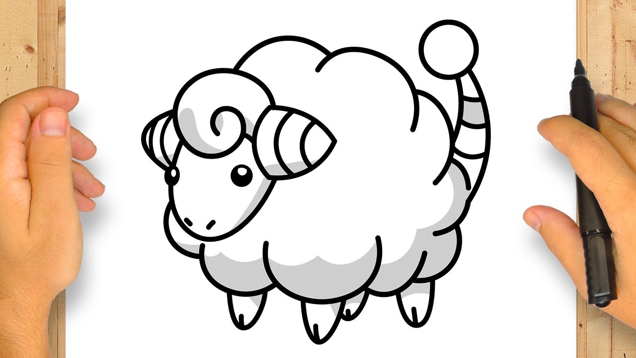HOW TO DRAW MAREEP POKÉMON | Step by Step Simple and Easy - YouTube
