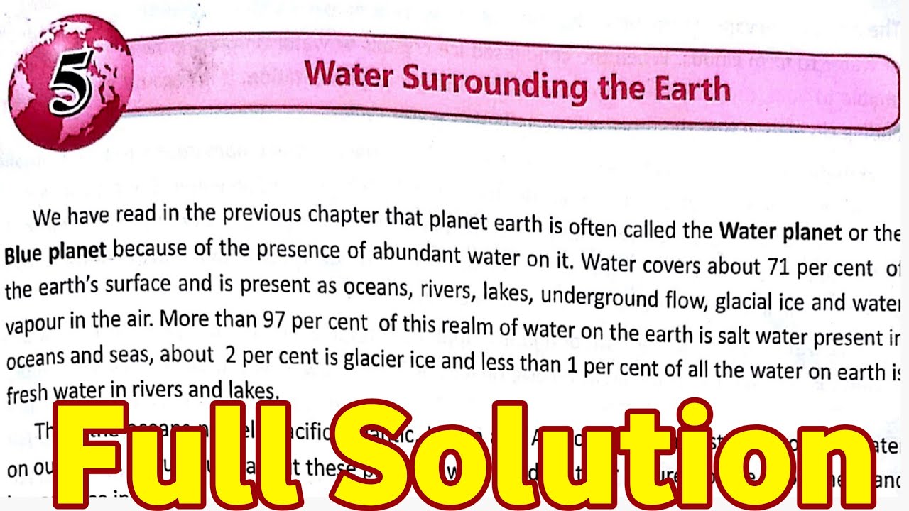 DAV Class 7 SST Ch 5 Solution DAV Class 7 Water Surrounding The Earth dav-class-7-sst-ch-5-solution-dav-class-7-water-surrounding-the-earth
