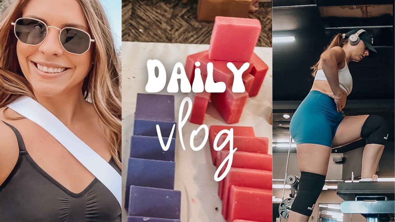 Full Leg Workout | Come to the Greek Festival with me! | Day in my life ...
