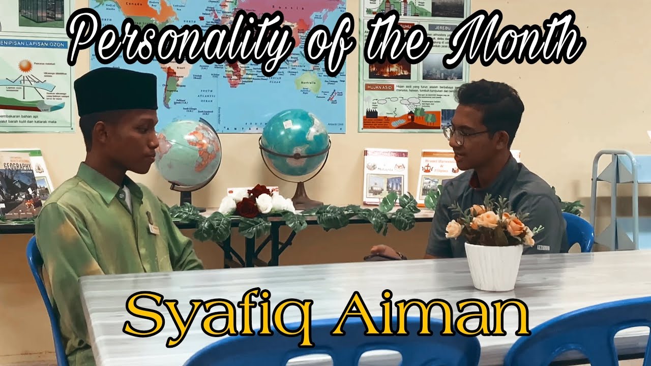 Personality of the Month (December 2022) | Syafiq Aiman - YouTube