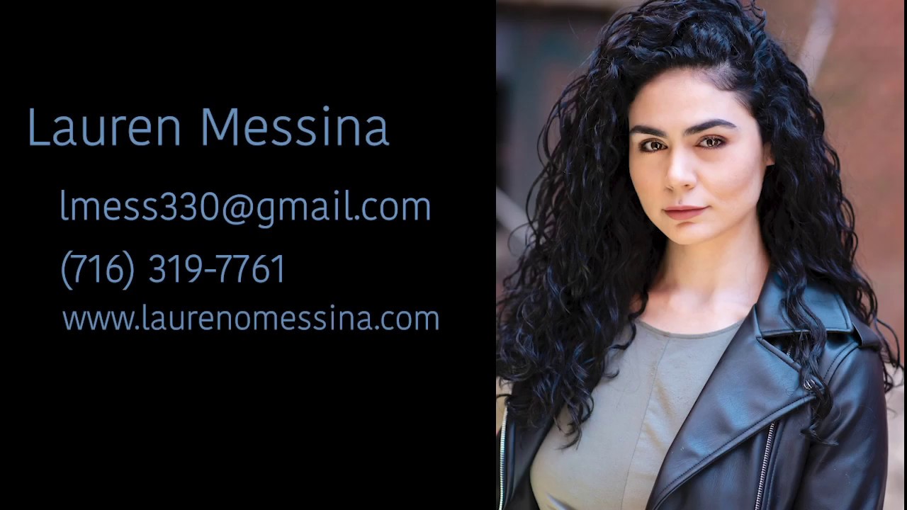 Lauren Messina Acting Reel - YouTube