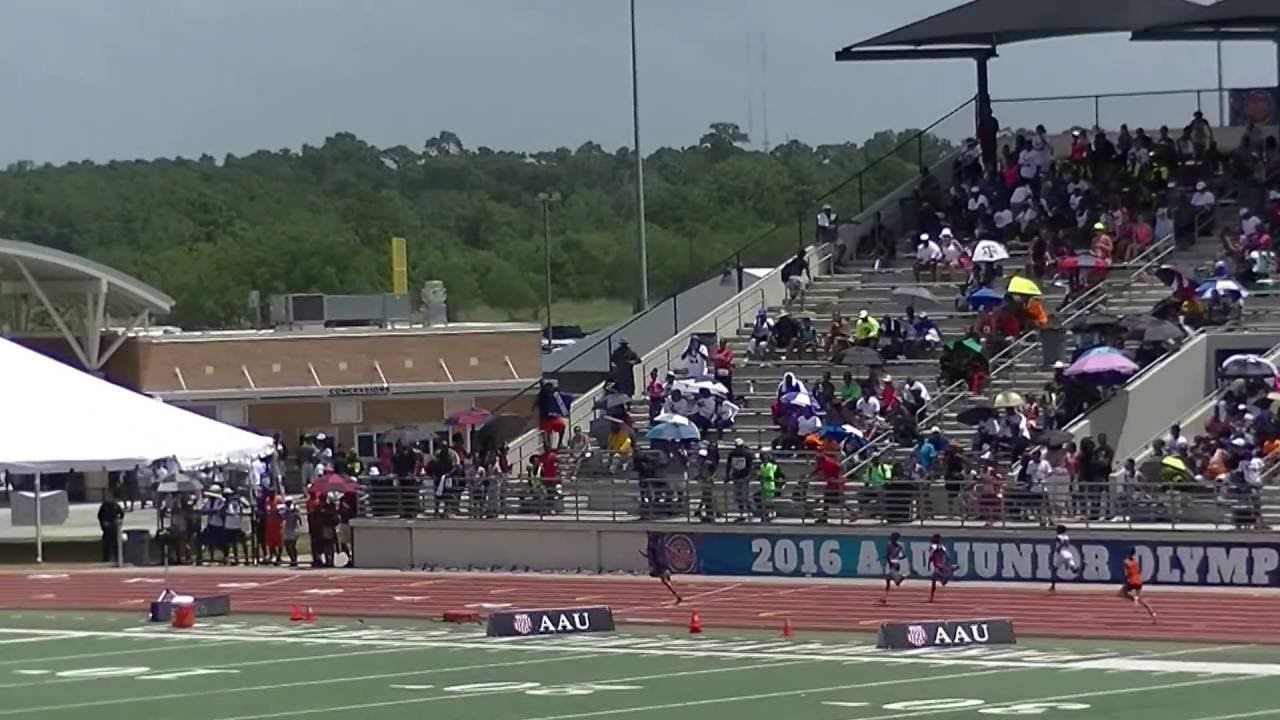 9yr Jonathan Simms 59.41s 400m Finals AAU Junior Olympics 2016 - YouTube