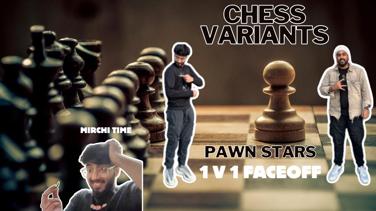 Chess Face off | loser eats green chili | chess variants | agam vs ...