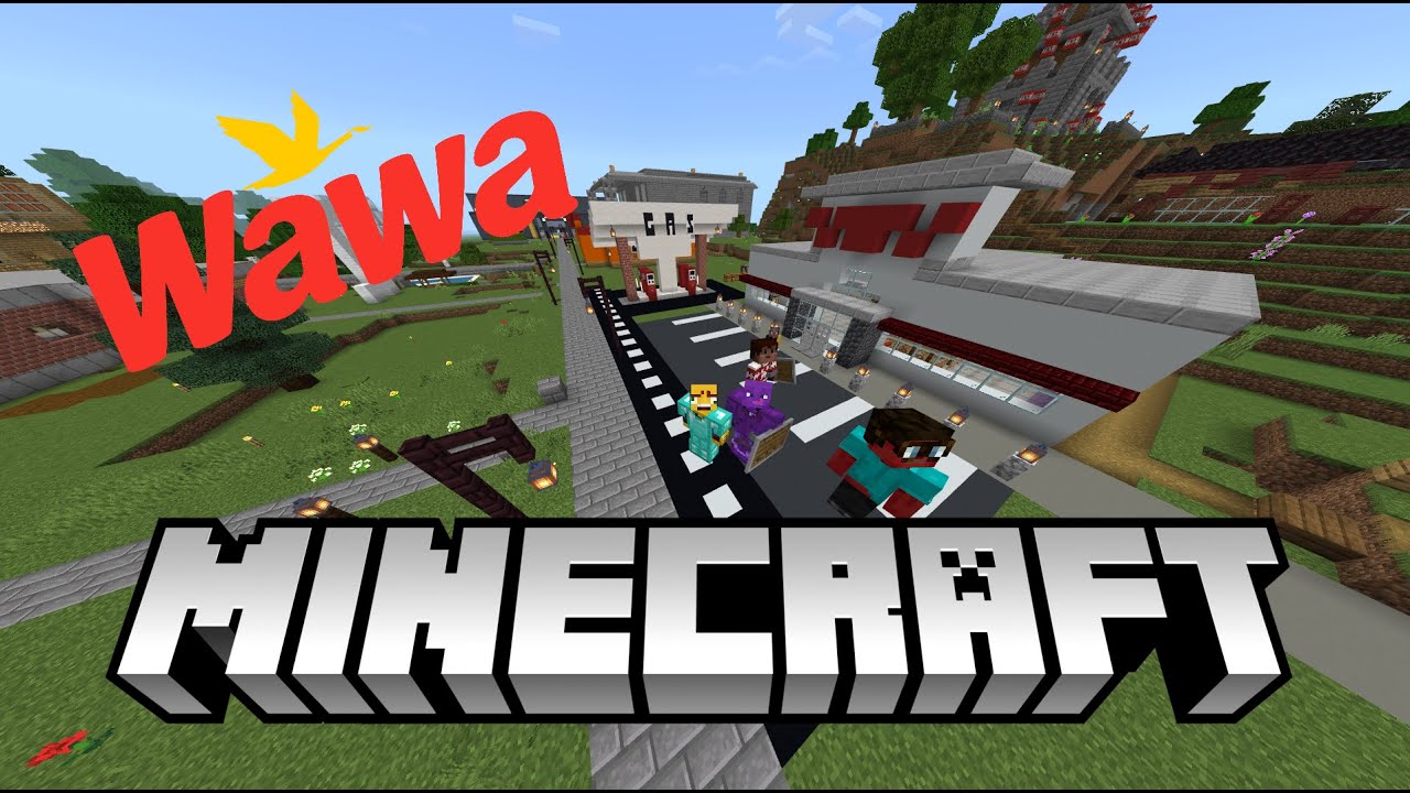 Minecraft Our Lovely World Ep 8: Wawa!!! - YouTube