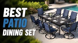Best Rectangular Patio Dining Set 2026: Top 9 Picks for Outdoor Dining