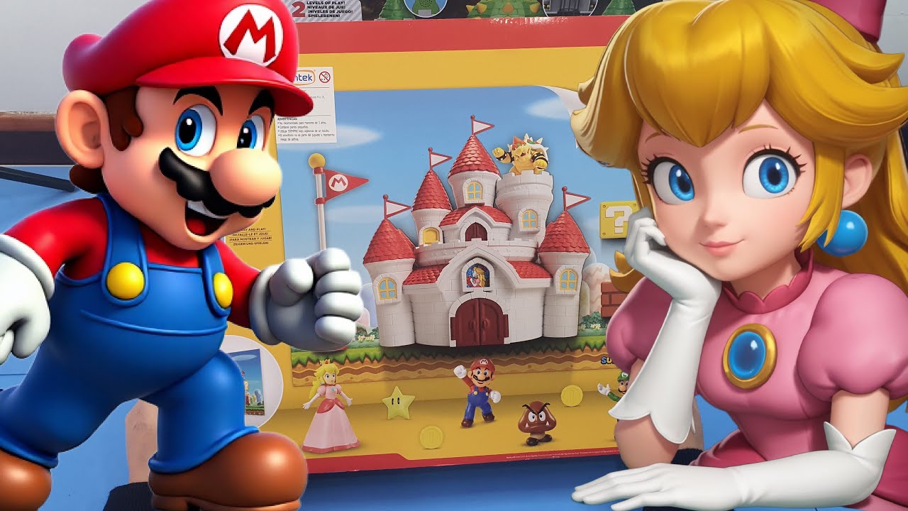 Super Mario - Castillo Princesa Peach - Deluxe - YouTube