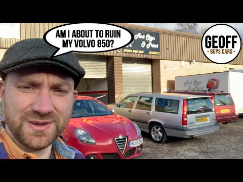 The Volvo 850 and V70 Road Trip - Taking my Volvo 850 to Ant Signs & Print, Nottingham.