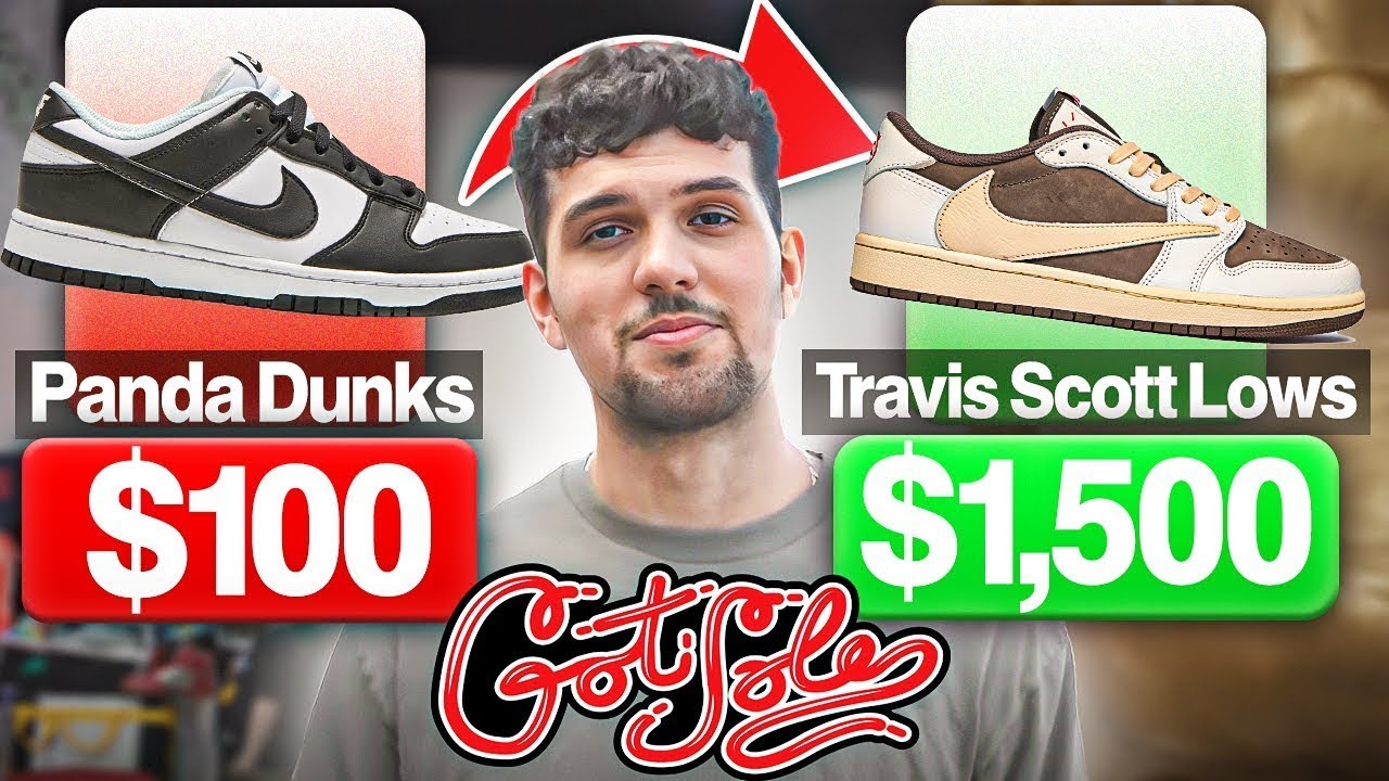 Trading Panda Dunks For Travis Scott Lows At Gotsole! - YouTube