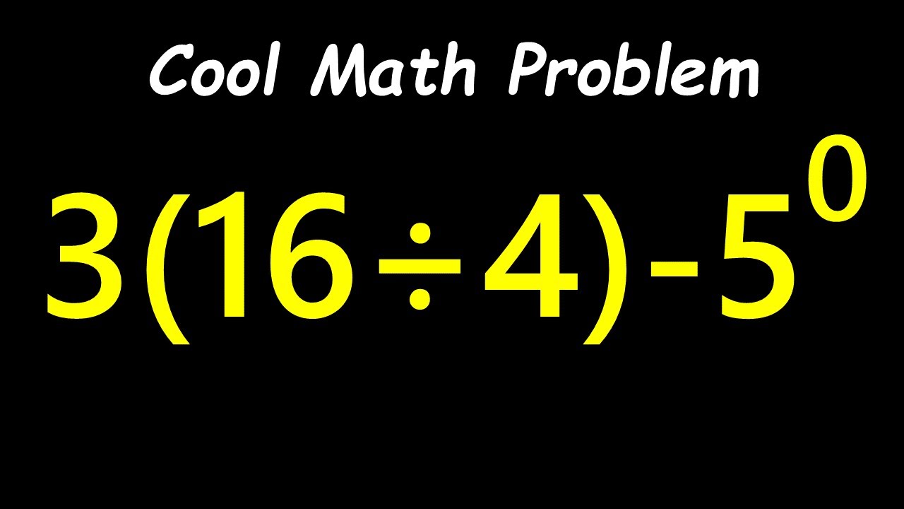 Only 1% Can Solve This Math Problem! - YouTube