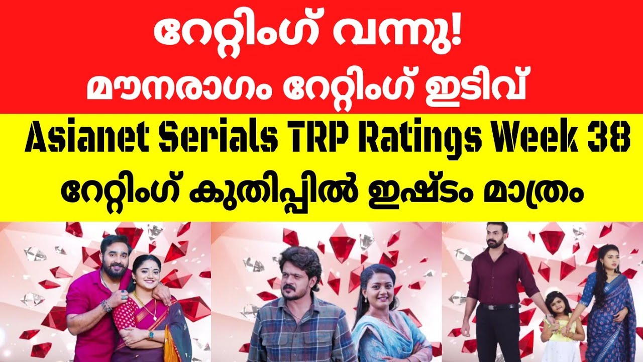 Asianet Serial TRP Rating Week 38 |Asianet Serials Ratings |Media ...
