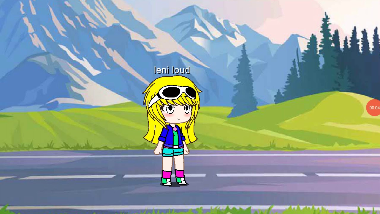 leni loud (the loud house) in gacha club - YouTube