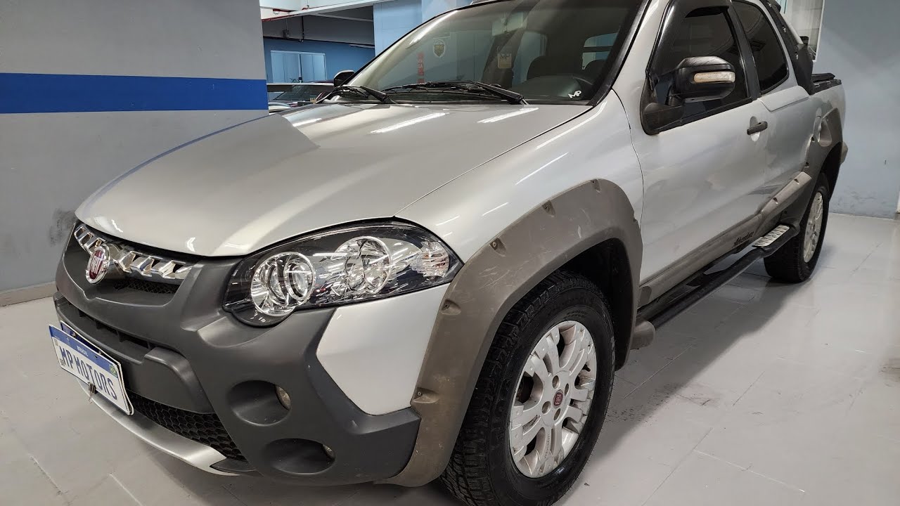 FIAT STRADA 2008 LOCKER CABINA DUPLA - YouTube