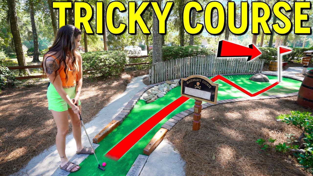 This Mini Golf Course is Much Harder Than Expected... - YouTube