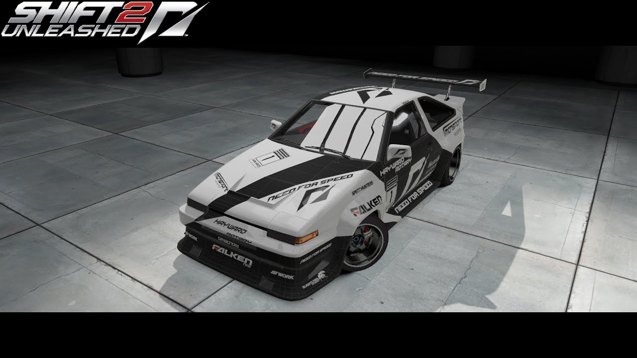 Need for Speed: Shift 2 - Corolla GTS AE86 13B Rotary Drift - YouTube