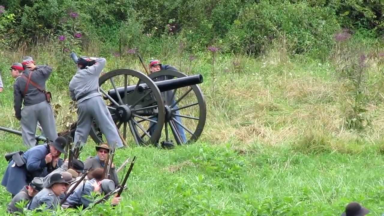 Civil War Cannon Fire - YouTube
