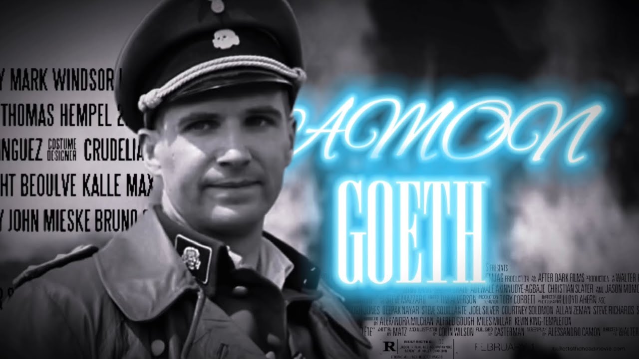 AMON GOETH EDIT | Schindler's list EDIT - YouTube
