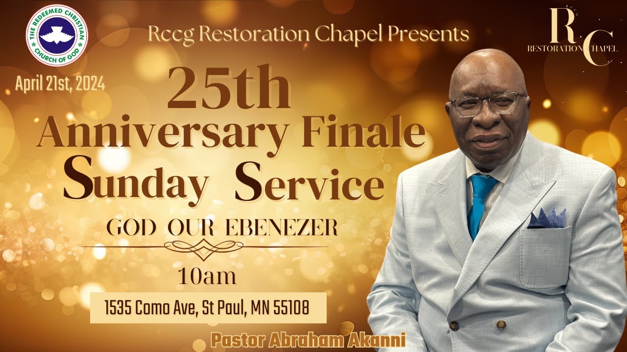 Sunday Service 25th Anniversary Finale || Pastor Abraham Akanni ...