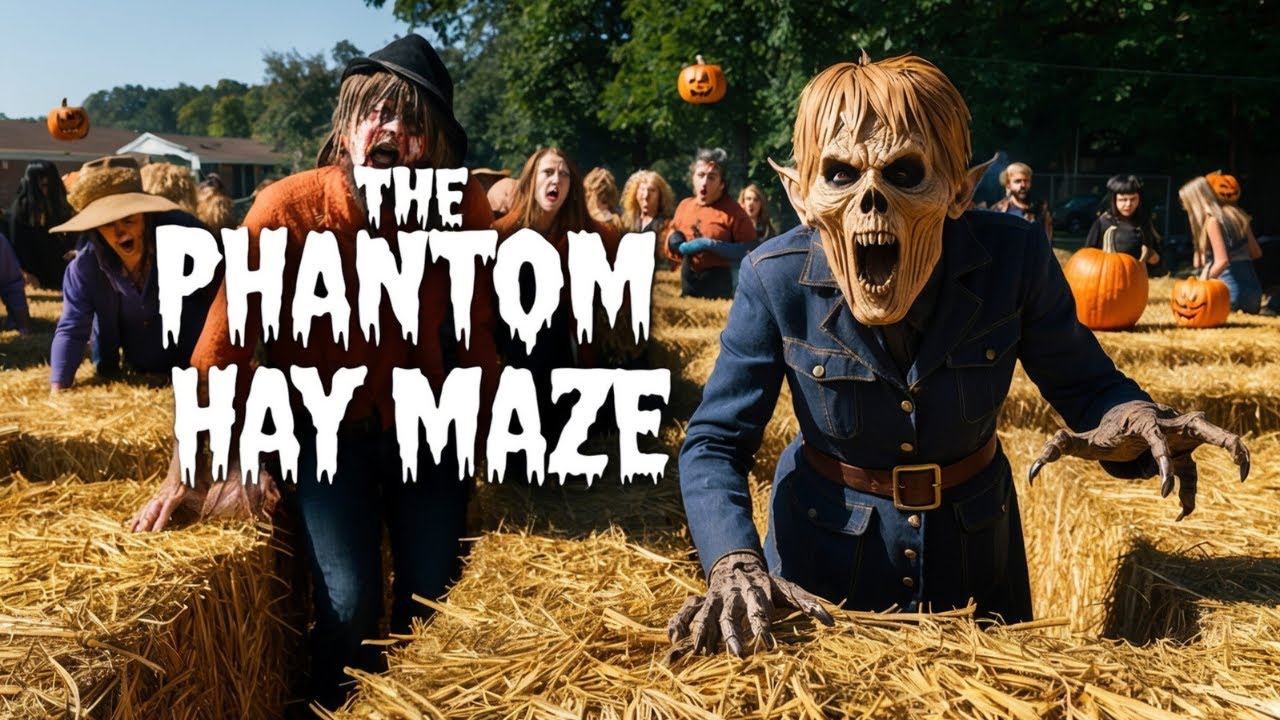 The Phantom Hay Maze - A Journey Into Fear and Darkness - YouTube