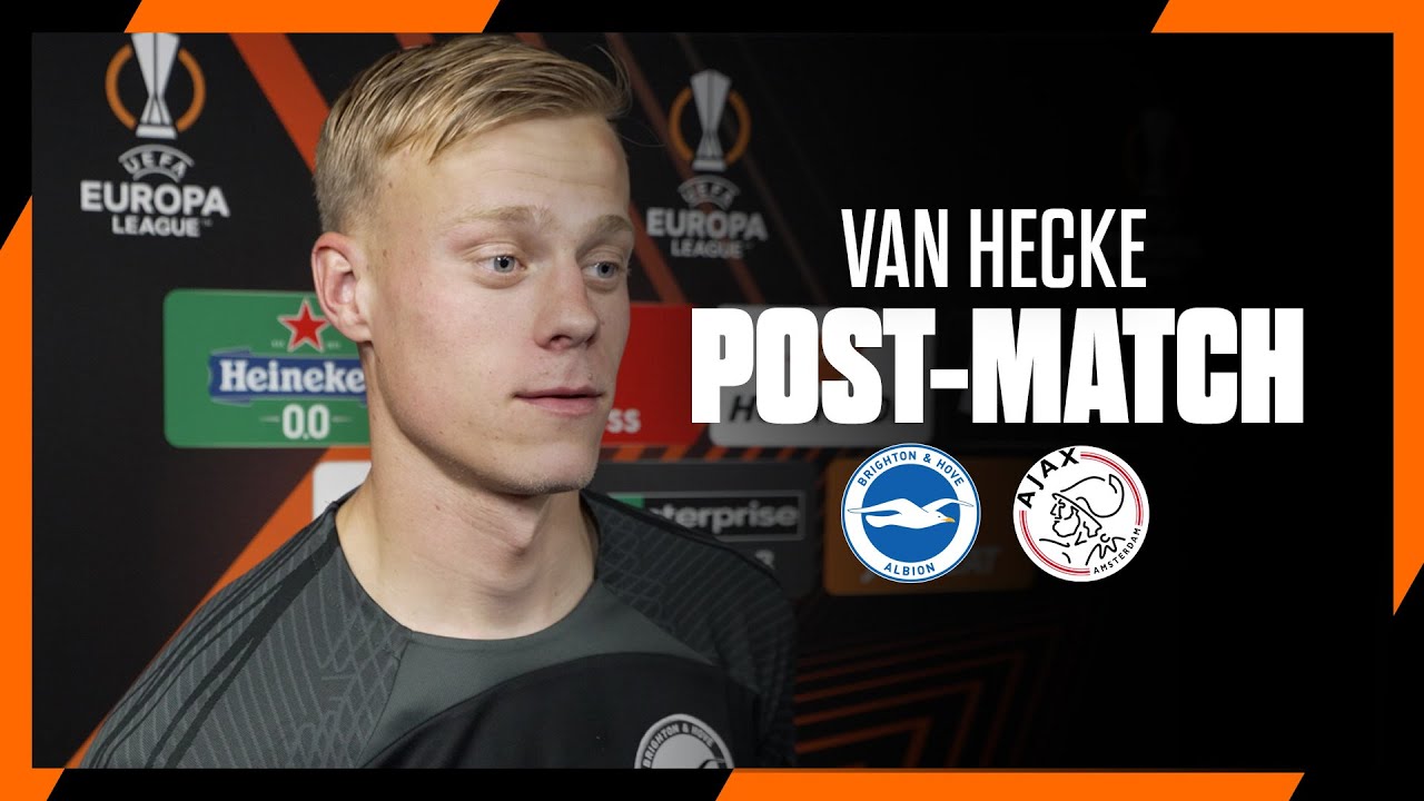 Van Hecke: A Proud Moment For The Club - YouTube