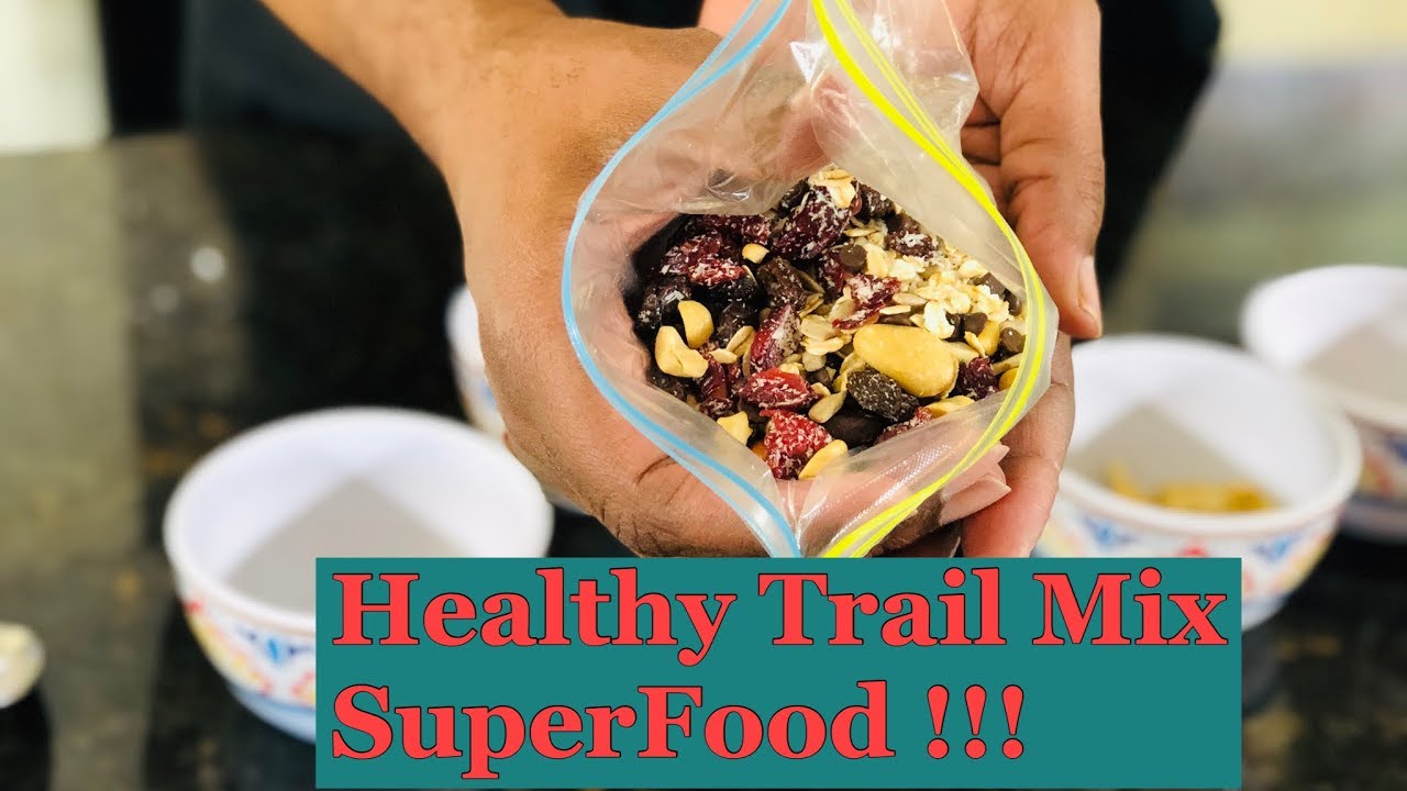 How to Make Homemade Trail Mix...( Healthy Trail Mix Recipe | VEGAN ...