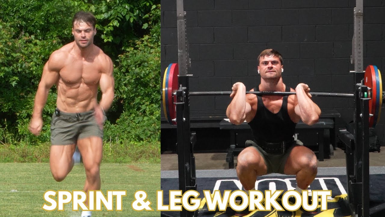 FULL SPRINT & LEG WORKOUT TO BUILD SPEED, POWER & STRENGTH - YouTube