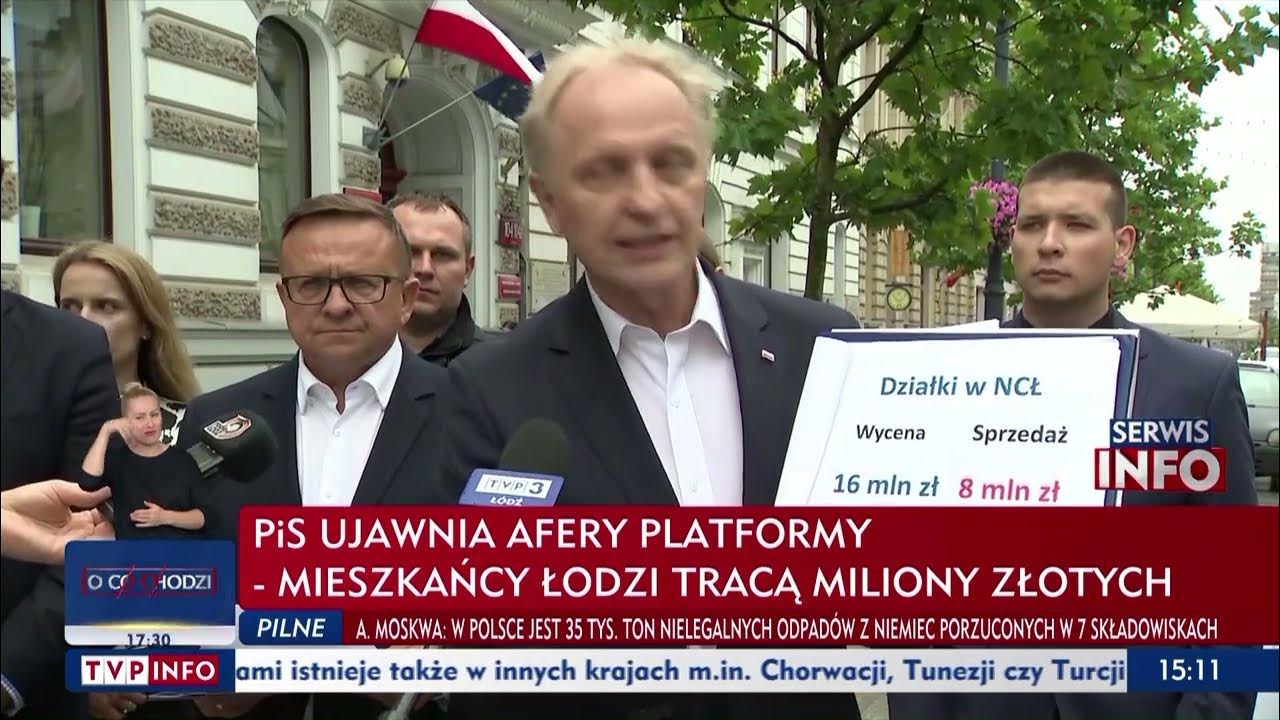 PiS ujawnia afery PO - mieszkańcy Łodzi tracą miliony złotych - YouTube
