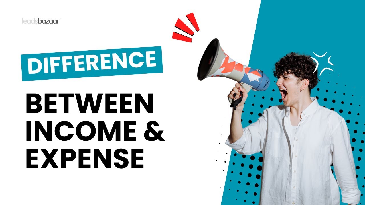 What is the difference between Income & Expense in business - YouTube