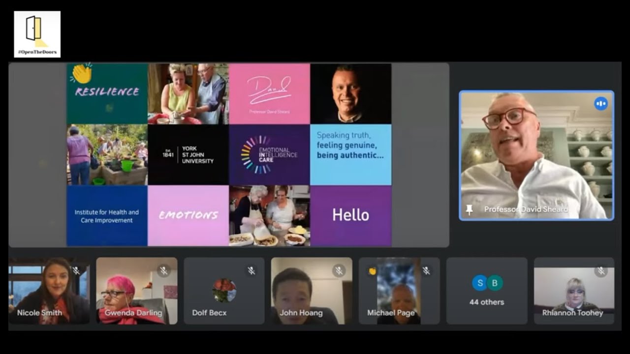 Prof David Sheard & Dolf Becx (OTD Meeting 4) - YouTube