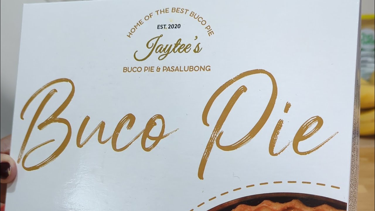 Trying Buco Pie For The First Time! - YouTube