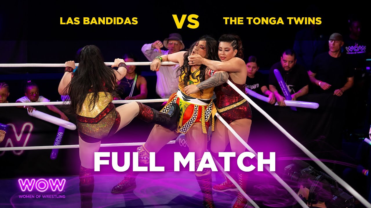 Las Bandidas (w/ Sophia Lopez) vs The Tonga Twins | WOW - Women Of ...