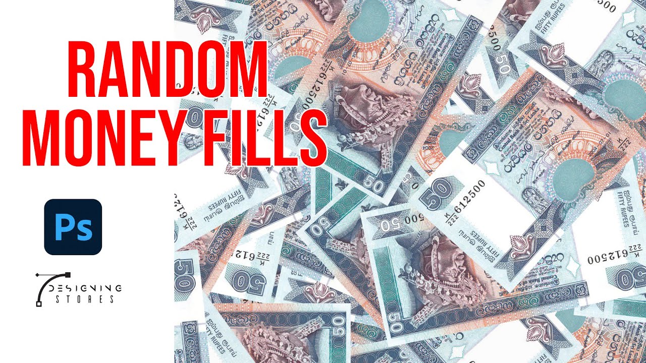 Easily Creates Random Money Fills Hidden Photoshop Script Youtube