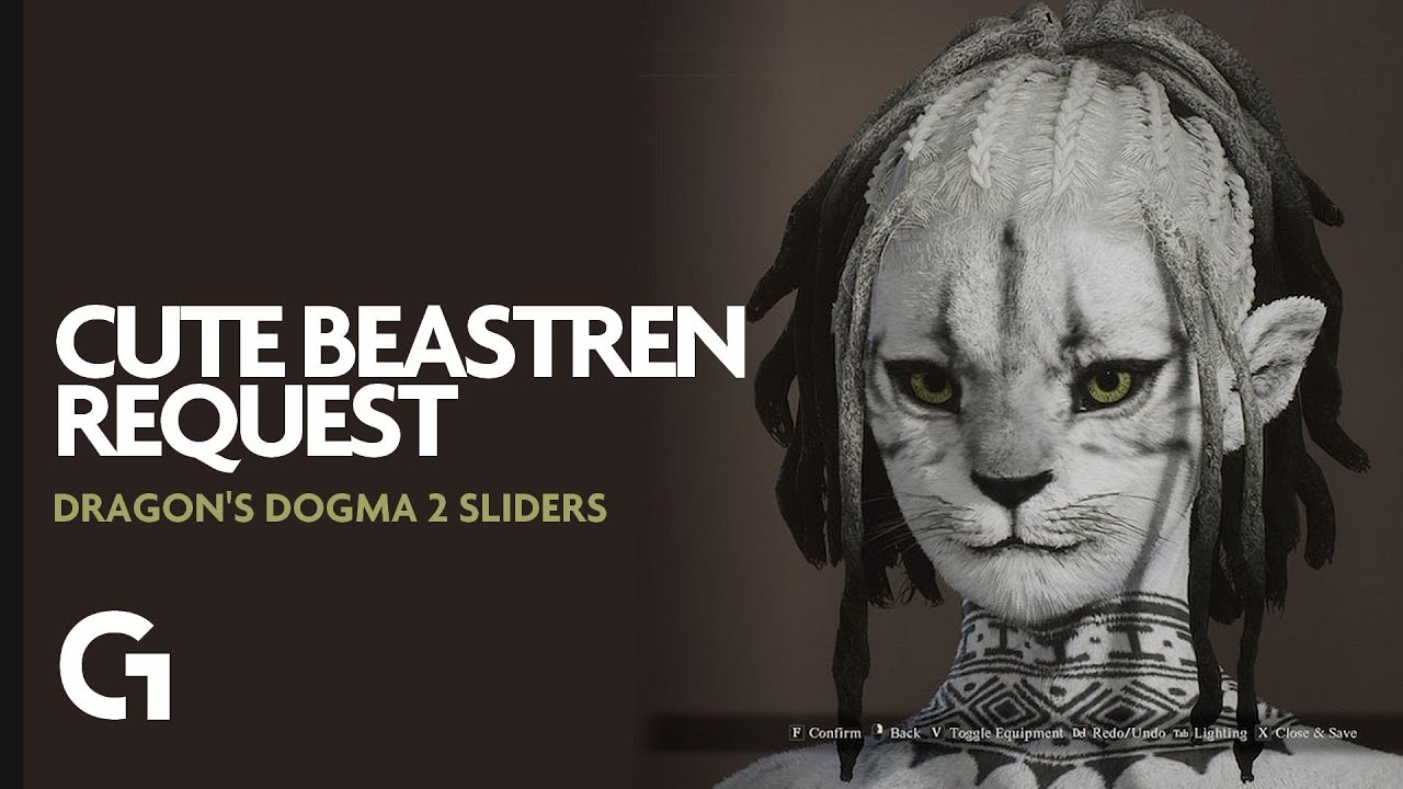 Dragon's Dogma 2 Character Creation l Cute Beastren l Request - YouTube