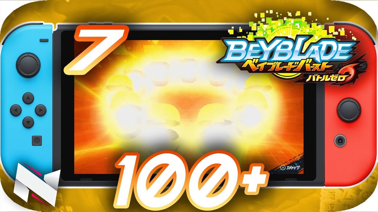 OPENING 100 GACHAS! || Beyblade Burst BATTLE ZERO Gameplay Part 7 ...