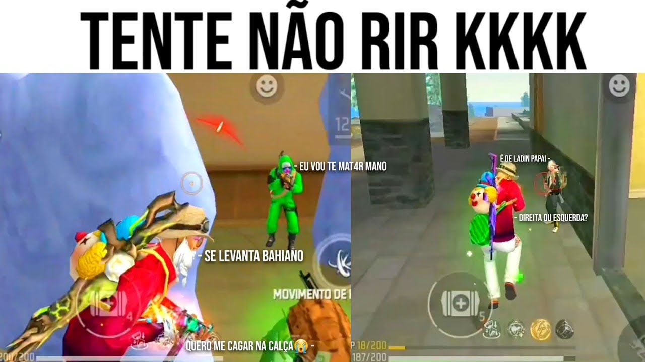 TENTE NÃO RIR AOS MELHORES MEMES DE FREE FIRE | COMPILADO DOS MELHORES ...