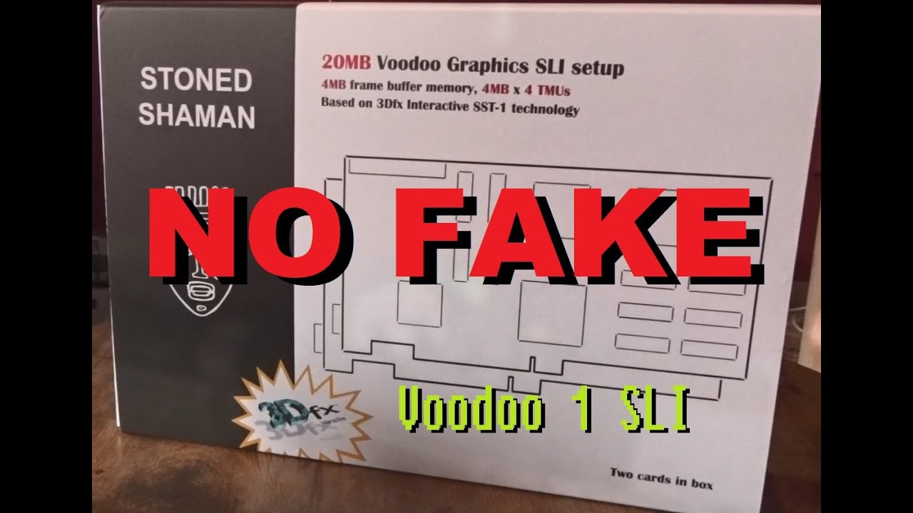 A short look at 3Dfx Voodoo 1 SLI - YouTube