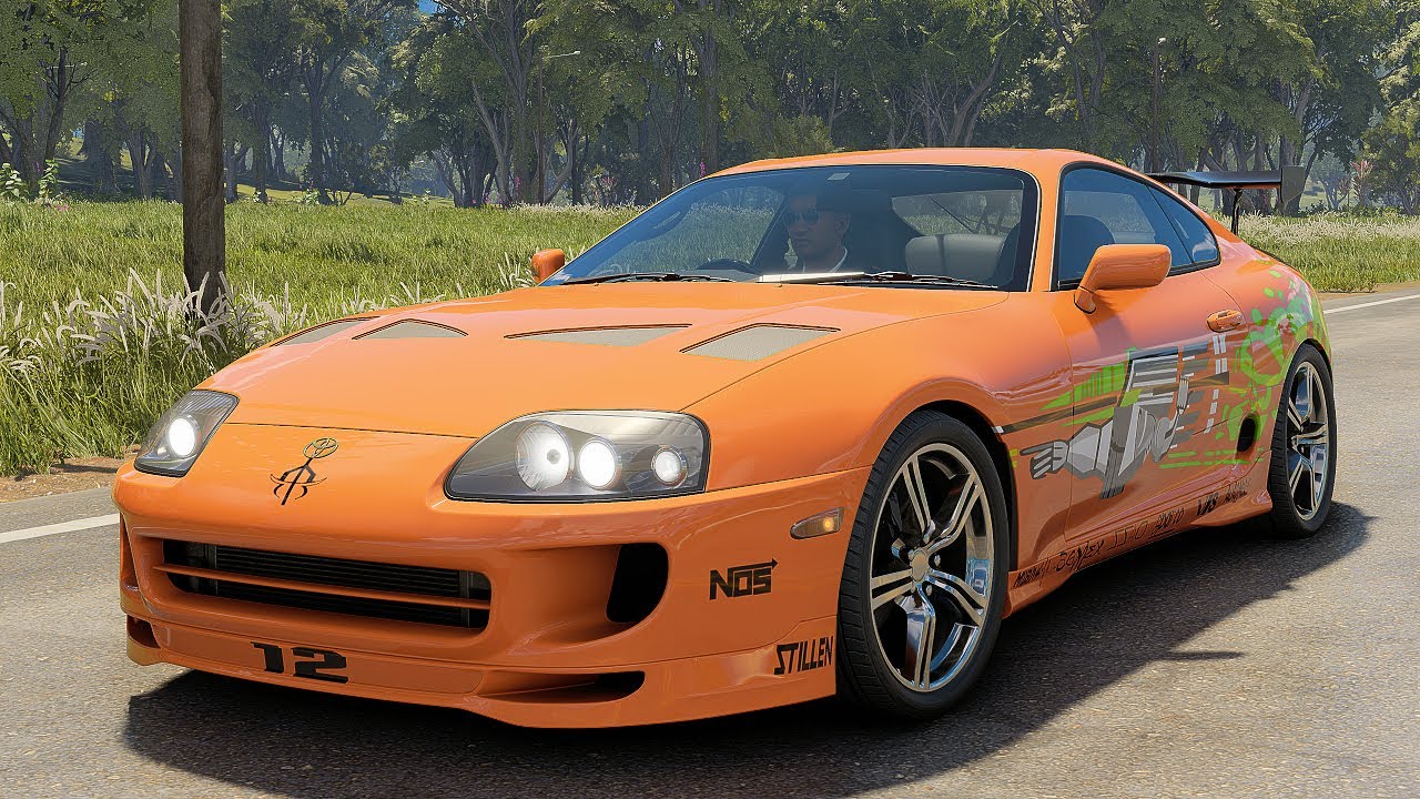 Toyota Supra (2000) 🌋 Crew Motorfest - YouTube