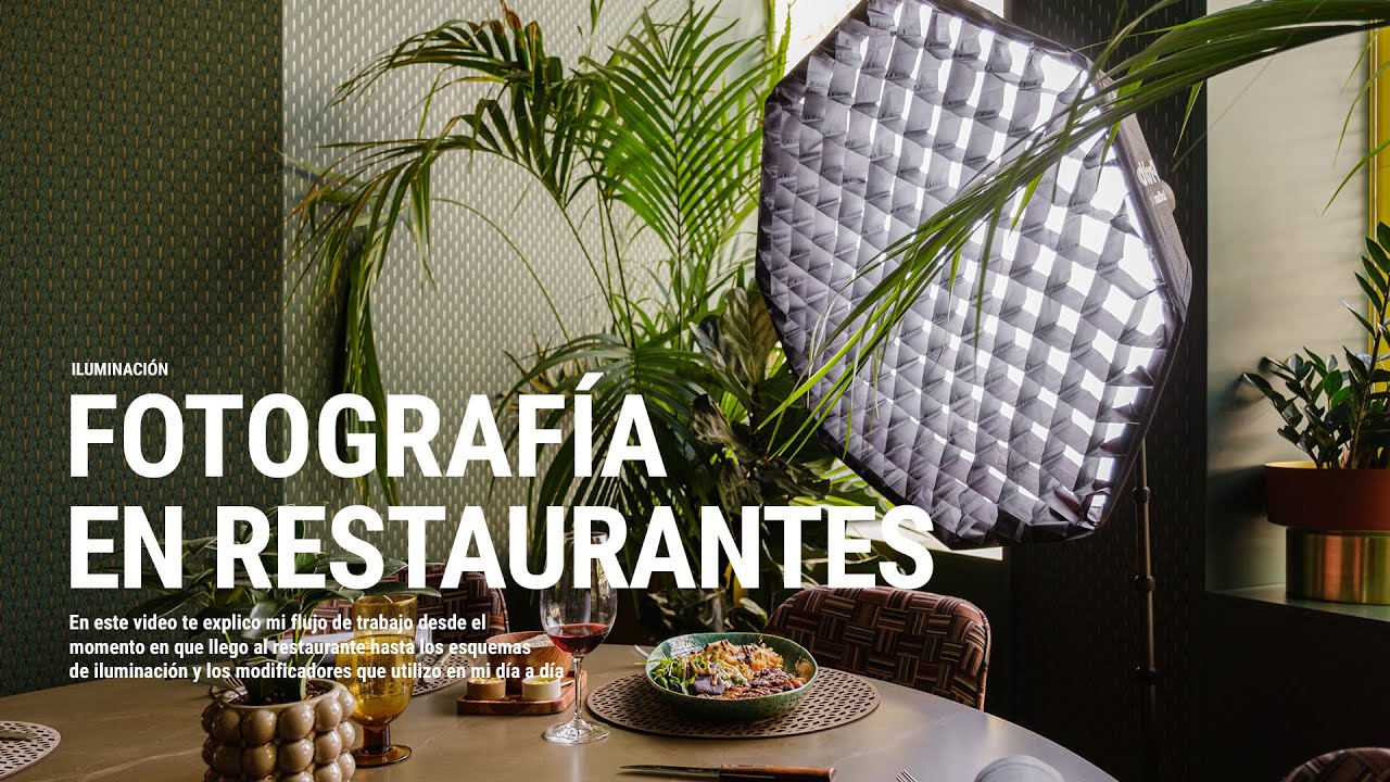 Haciendo fotos de comida con flash en un restaurante ⚡️ - YouTube