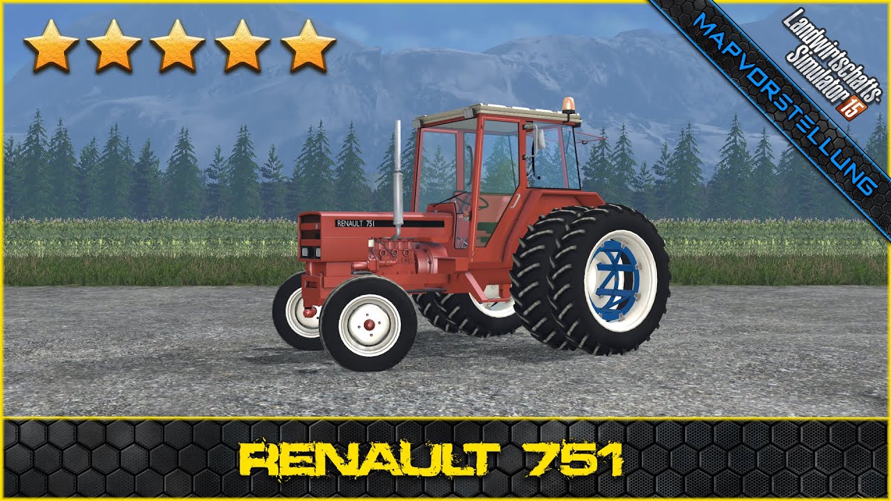 LS 15 Modvorstellung #365 ★ Renault 751 ★ Sehr schöner Oldtimer - YouTube