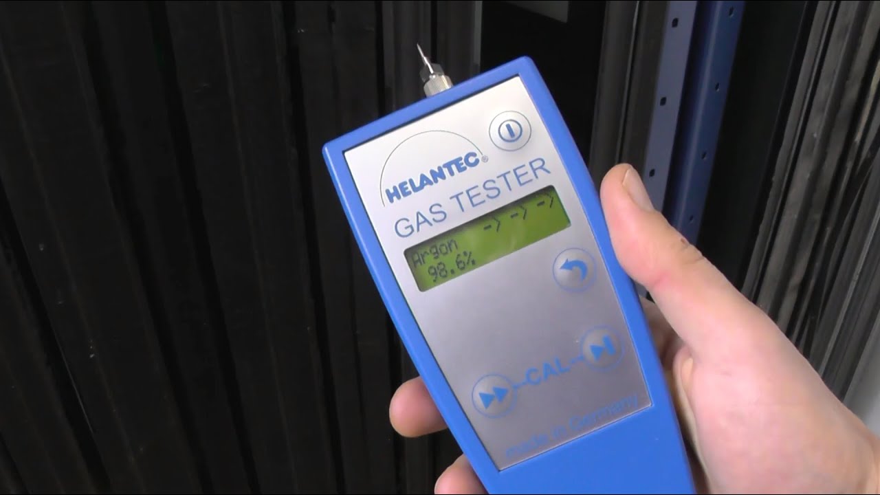 Helantec GasTester Gasmessung - YouTube