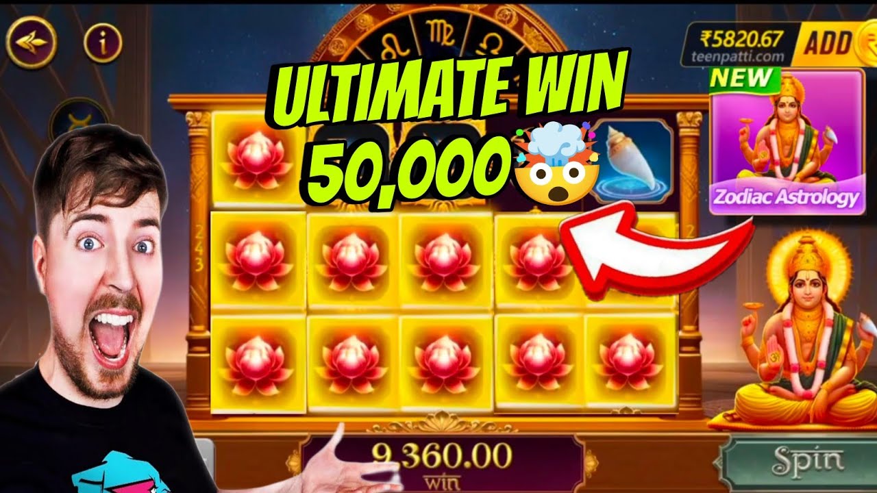 Zodiac astrology ultimate win game play video 💥l teenpatti master l teenpatti gold 💸 - YouTube
