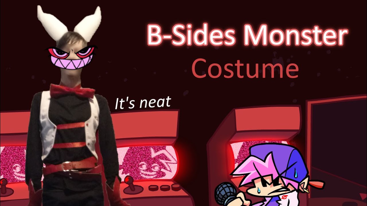 B-Sides Monster Costume (plus bad Shiver vocal cover) - YouTube